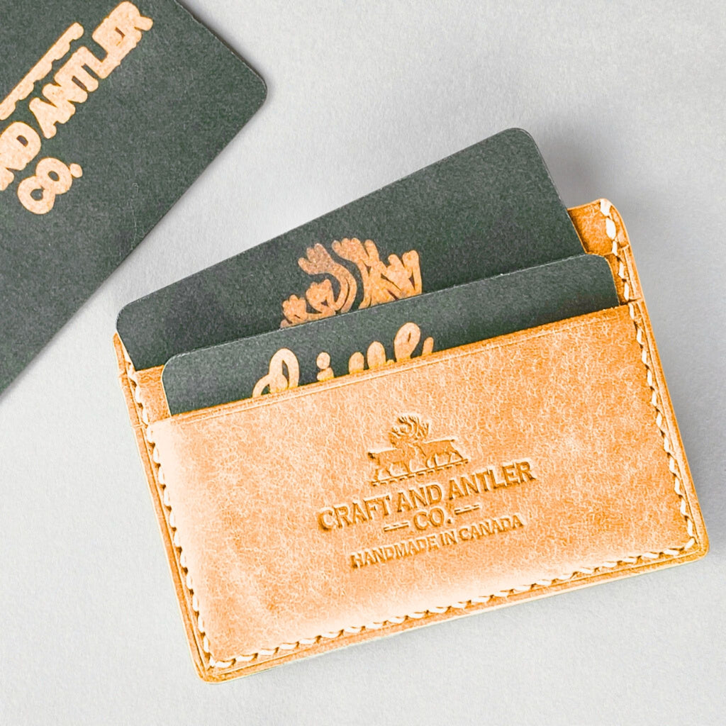 Pueblo Leather Card Holder - Craft and Antler Co.